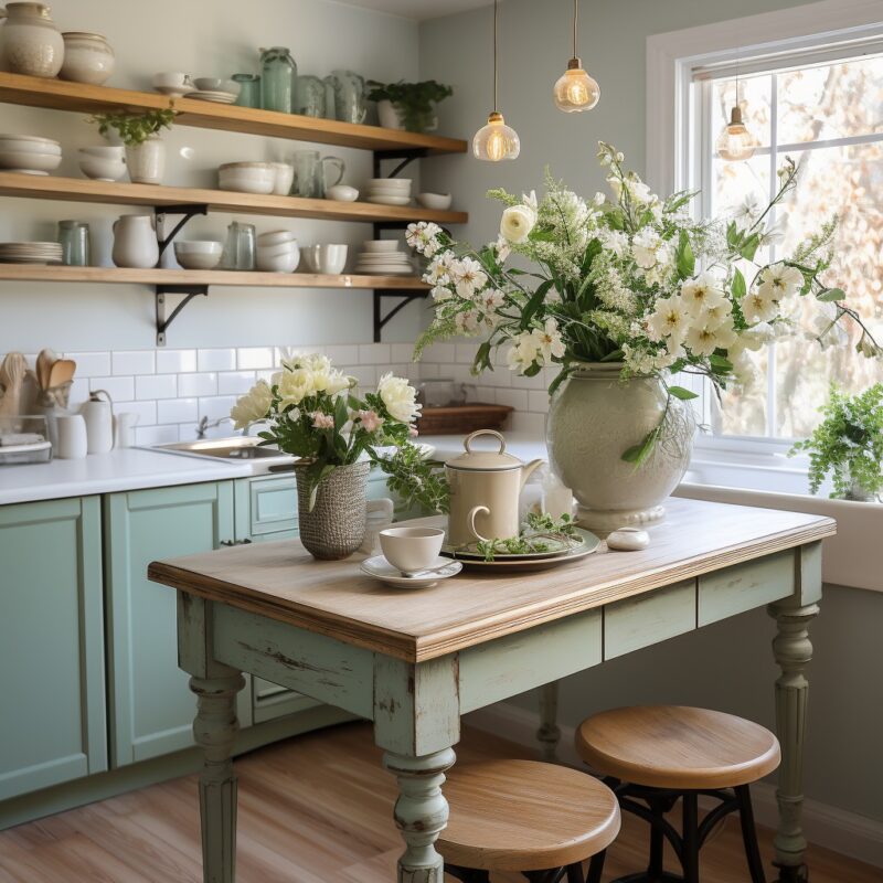 Inspiracje i trendy w stylu Modern Farmhouse dla małych kuchni - Modern ...